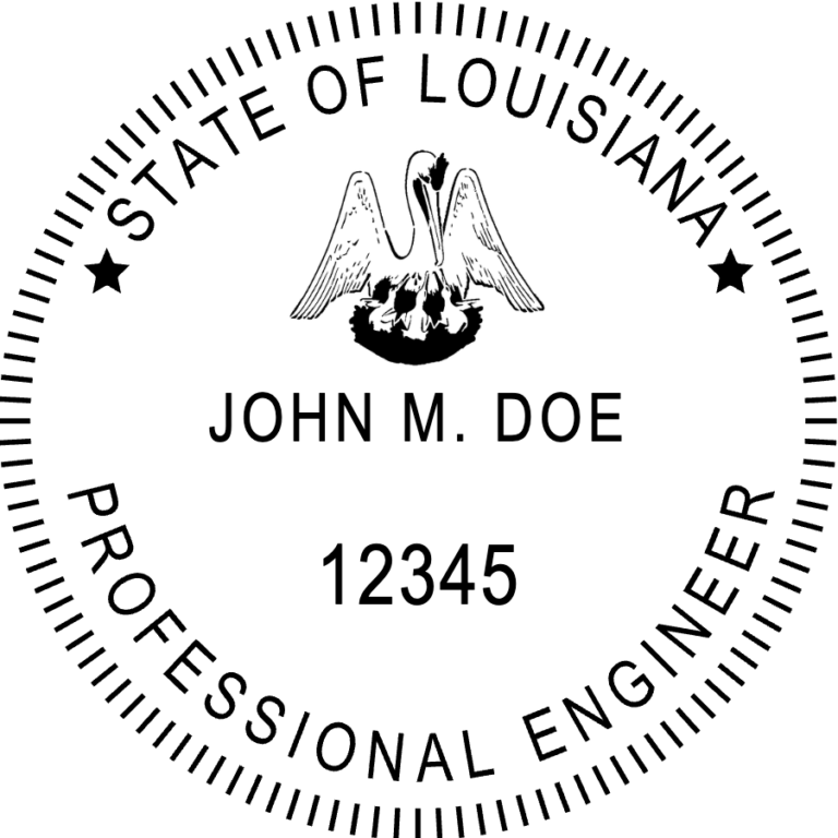 Instant Online Digital PE Stamps and Architect Stamps